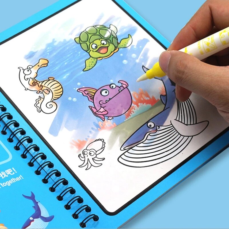 Aqua Doodle Water Coloring Book – Little Pea Shop
