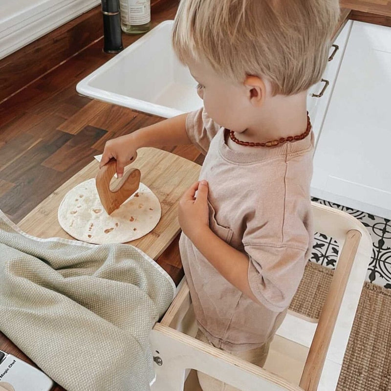 Montessori Wooden Chopper for Kids – Little Pea Shop