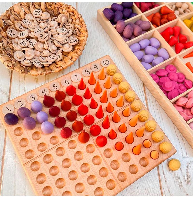 Wooden Sorting Board – Little Pea Shop